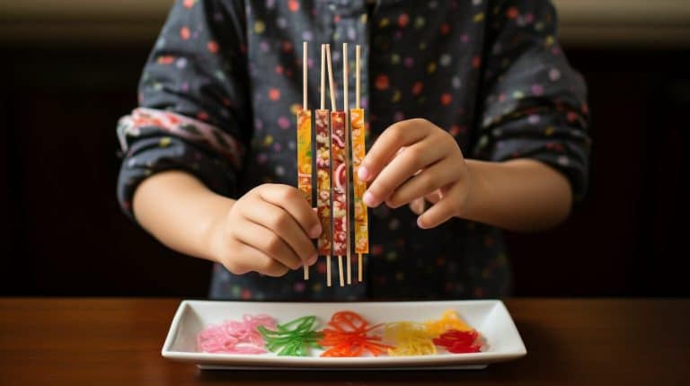How to Make Kid Friendly Chopsticks (5 Easy Steps)